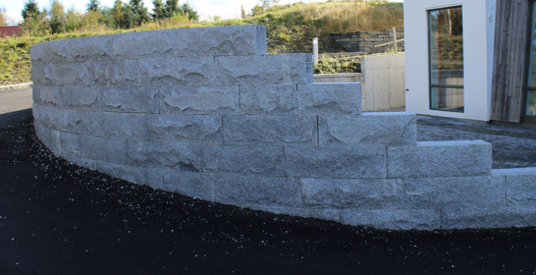 Granittmur 20x20x100cm | Grimstad Norfloor