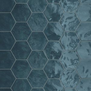 Hexagon Wall Ocean Wave | Norfloor | Grimstad Norfloor